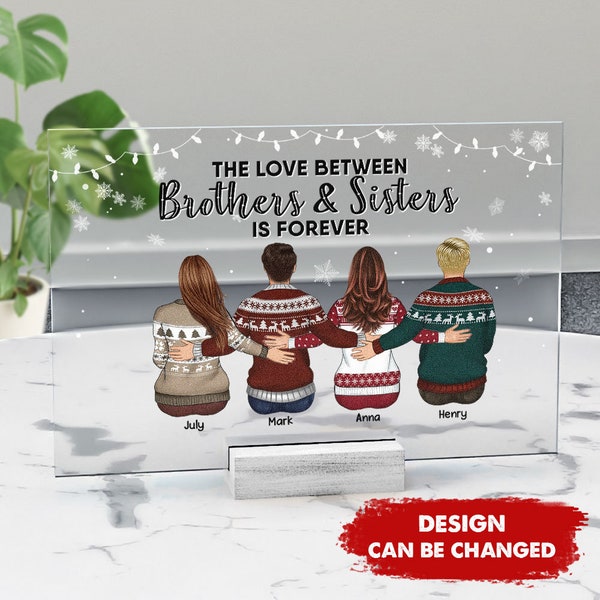 The Love Between Brothers And Sisters Is Forever Etsy