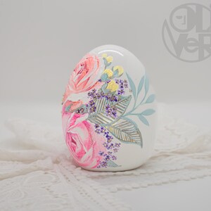 Hand-painted Ceramic Easter Egg Decoration - Etsy