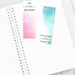 Self Love Bookmarks Printable Set of 6, Affirmation Bookmarks, DIGITAL ...