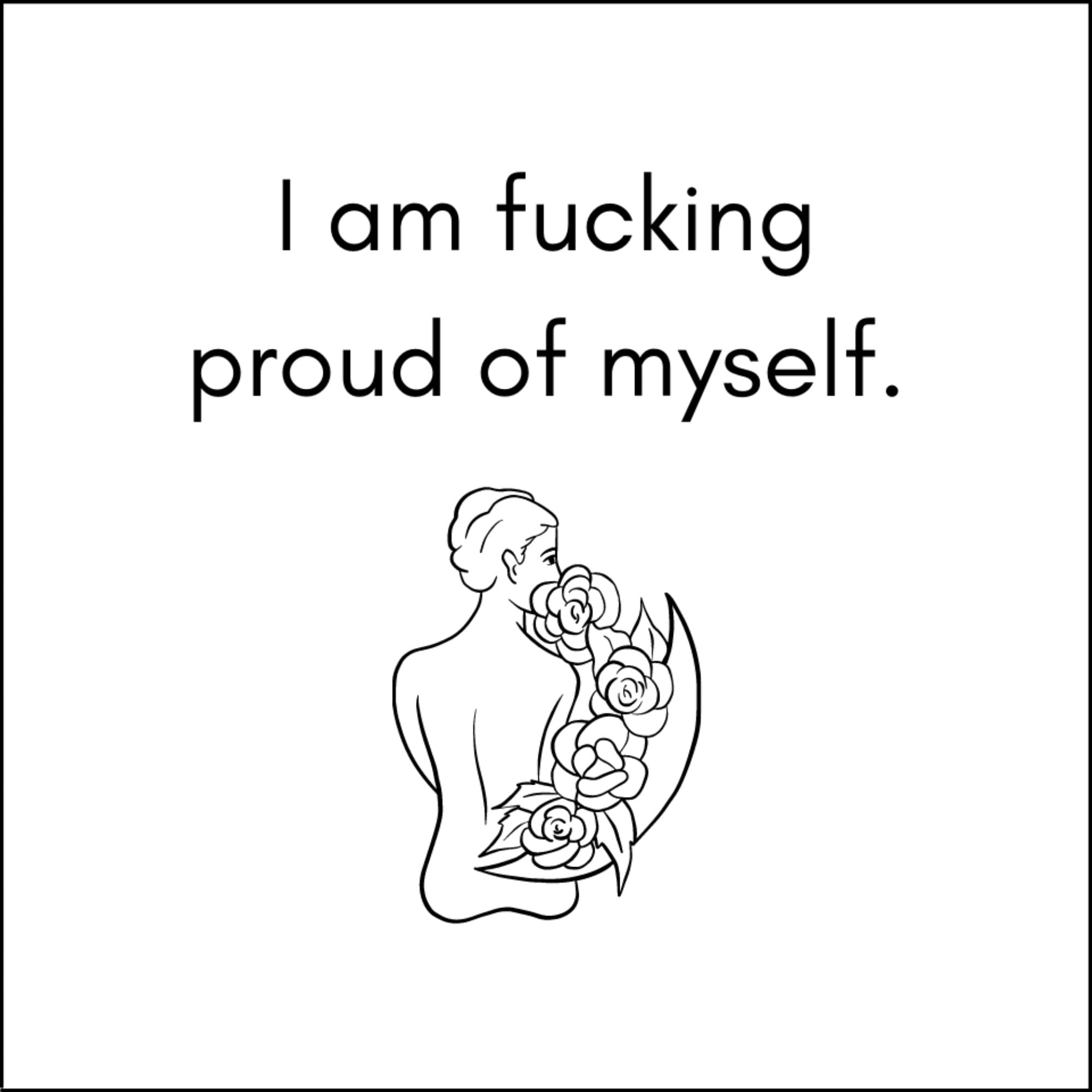 Vulgar Affirmation Cards, Sassy Affirmations, Badass Affirmation Deck ...