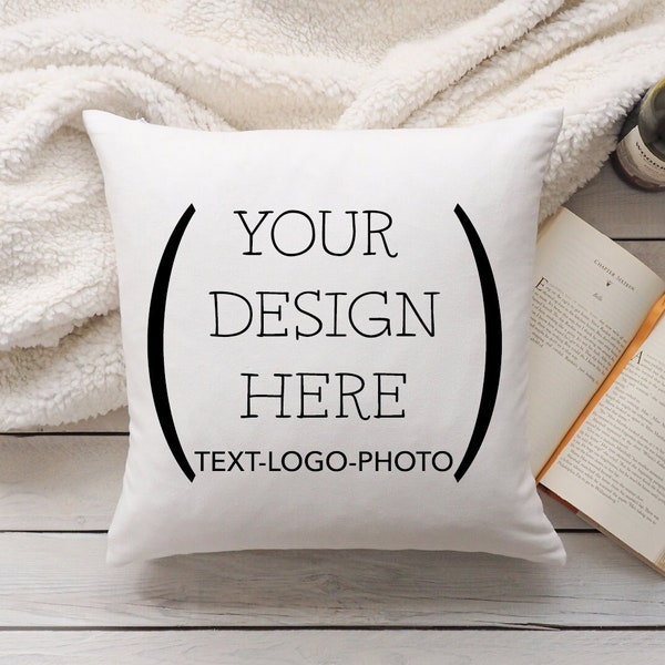 Text Pillow - Etsy