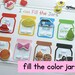 Busy Binder Activity, Color Matching, Color Activity, Learning Colors ...