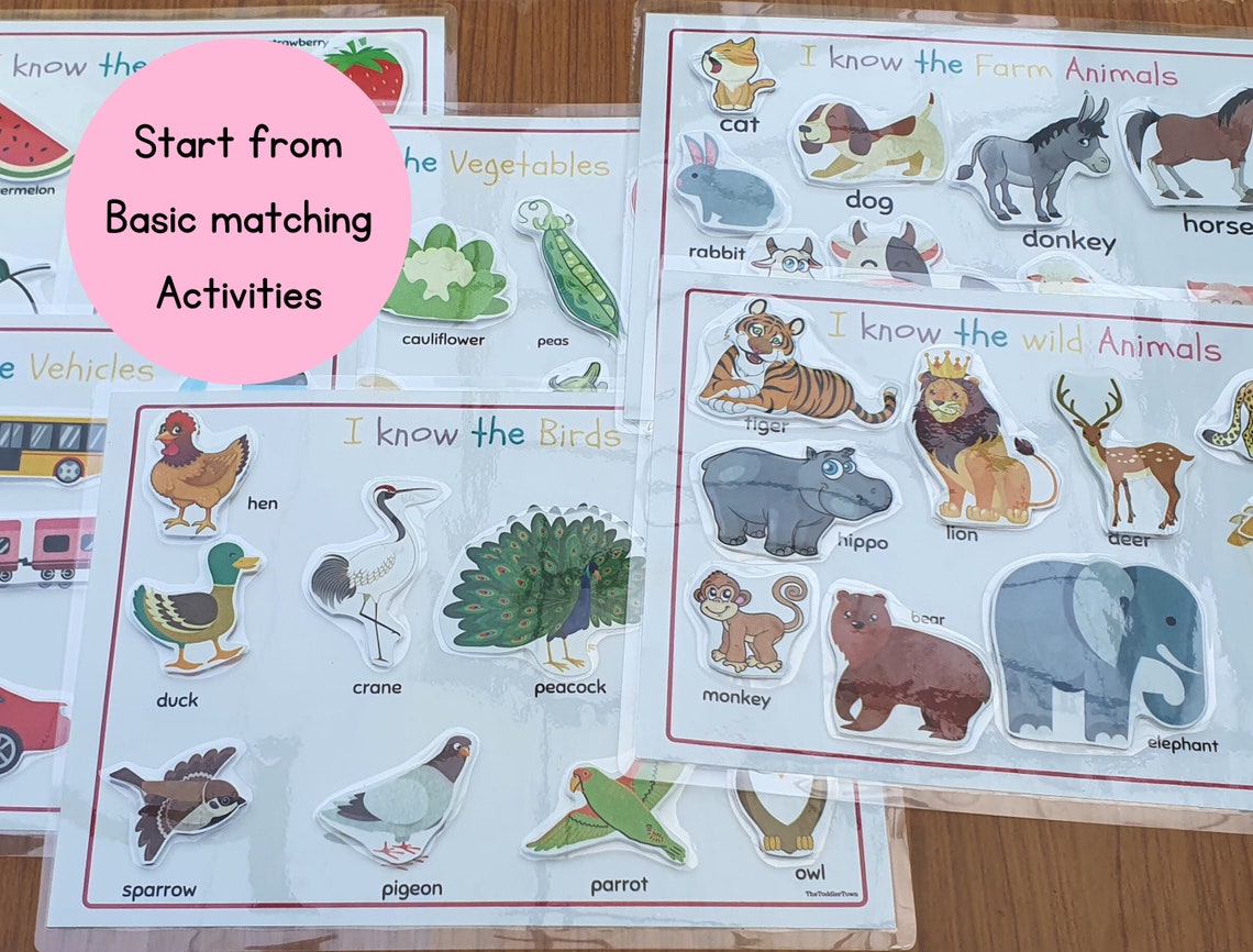 Toddler Busy Book Mega Bundle, Preschool Busy Book ,quiet Book,learning ...