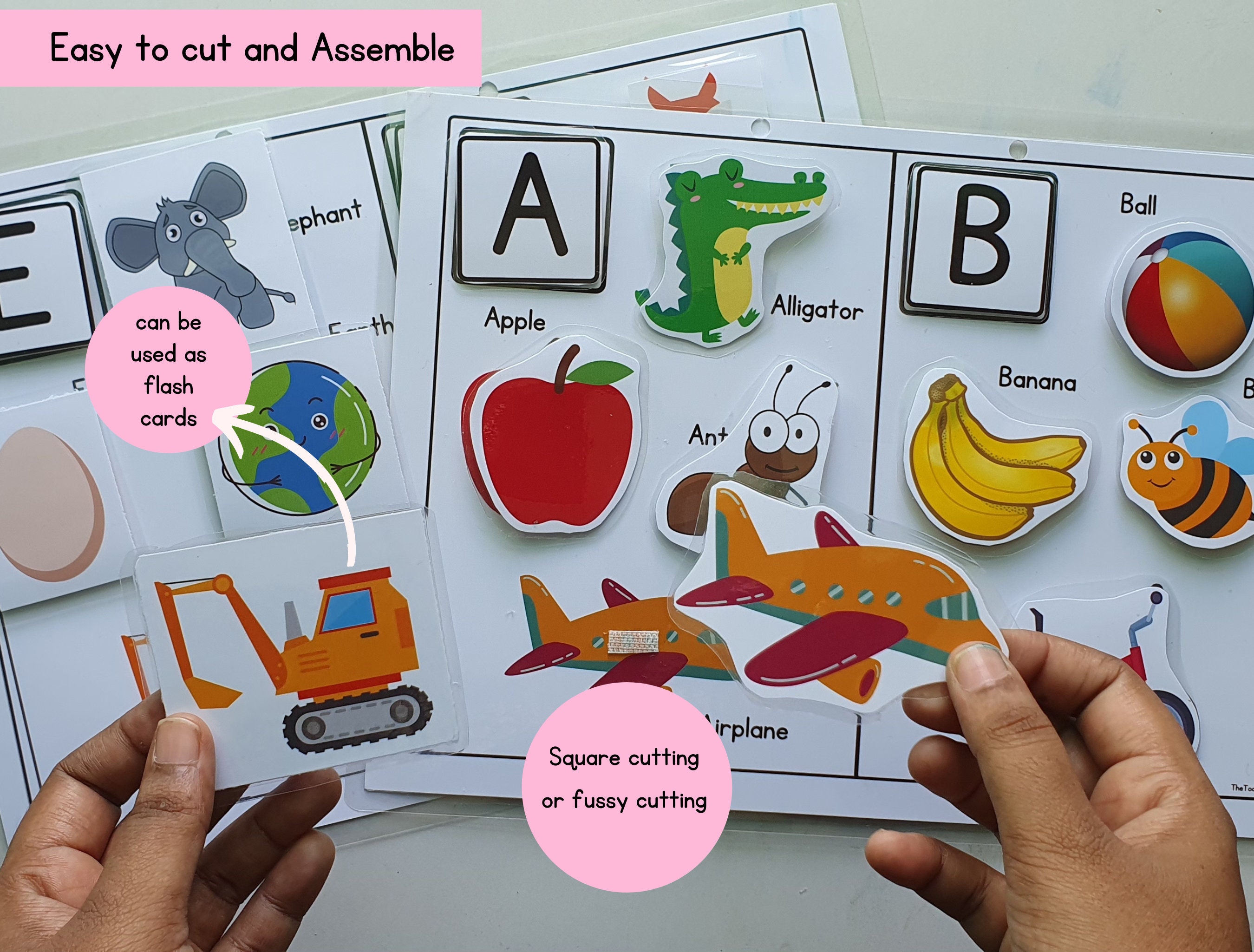 Toddler Busy Book Preschool Curriculum Learning Binder Montessori ...