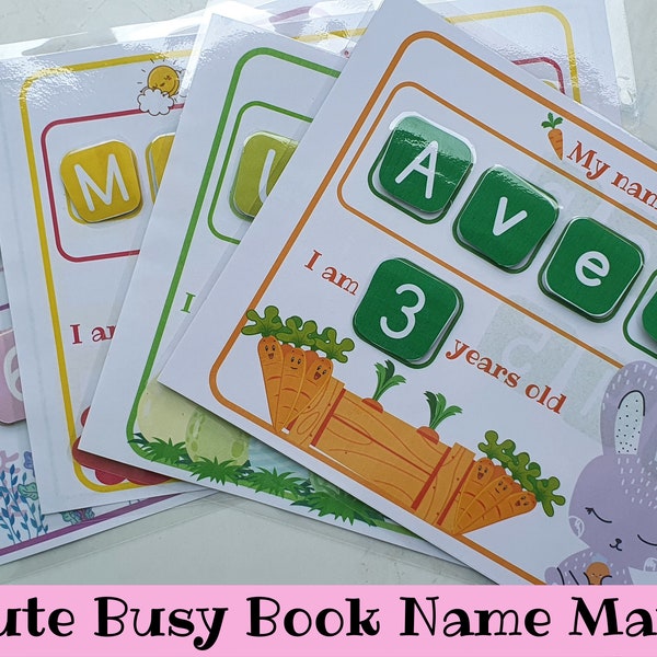 Busy Book - Etsy