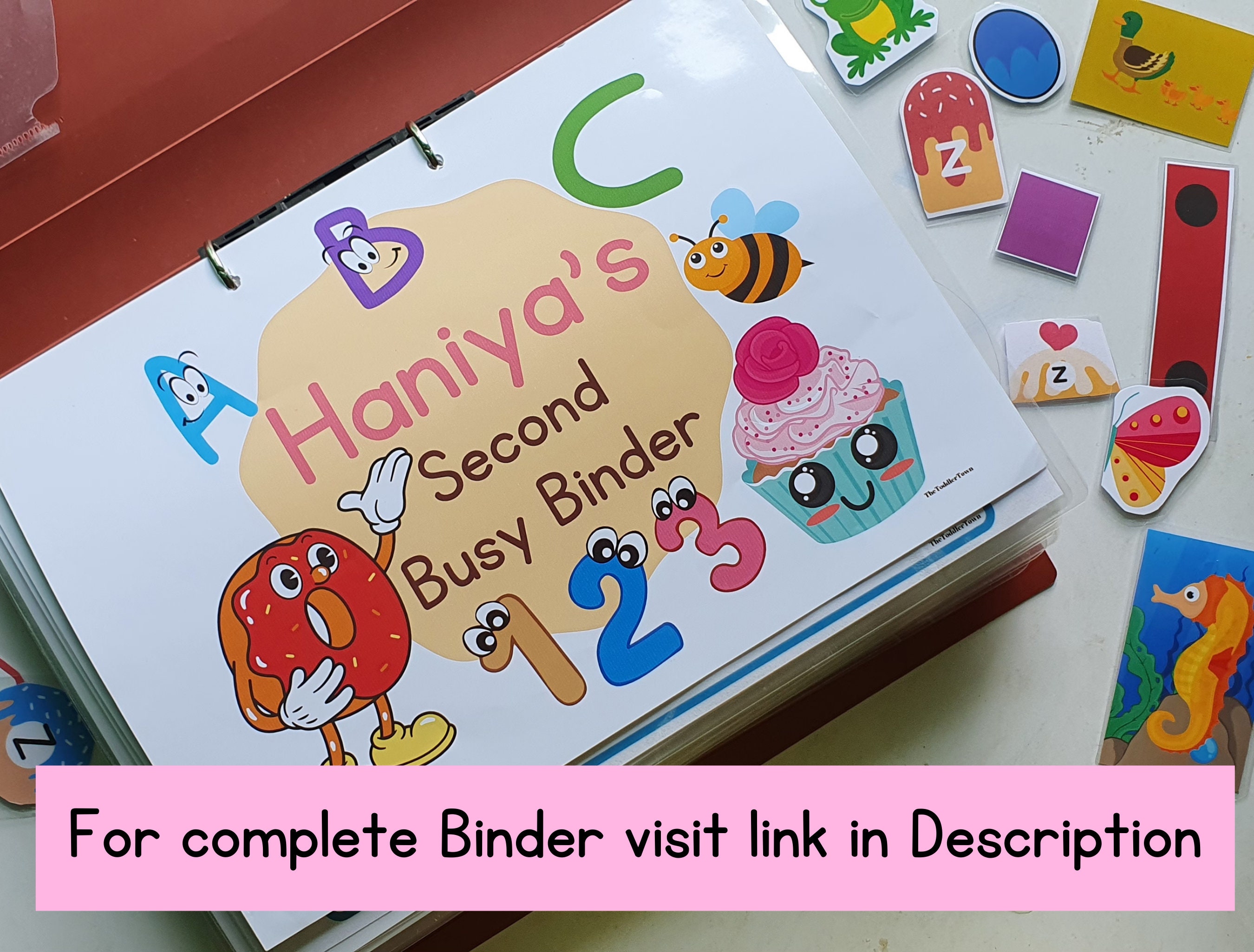 Busy Binder Activitypreschool Learninghomeschooltoddler - Etsy