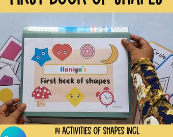 Printable Math Activity Book for Kids Preschool Toddler - Etsy