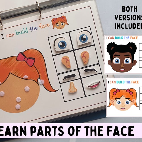 Toddler Learning Binder Preschool Printable Busy Book - Etsy