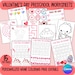 Preschool Valentine Hearts Counting Activity, Preschool Counting 1 to ...