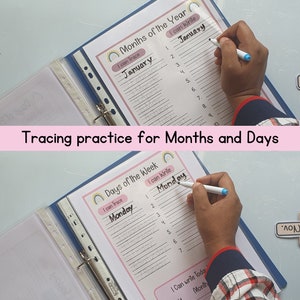 Busy Book My Morning Bundle, Circle Time Printable Preschool Curriculum ...