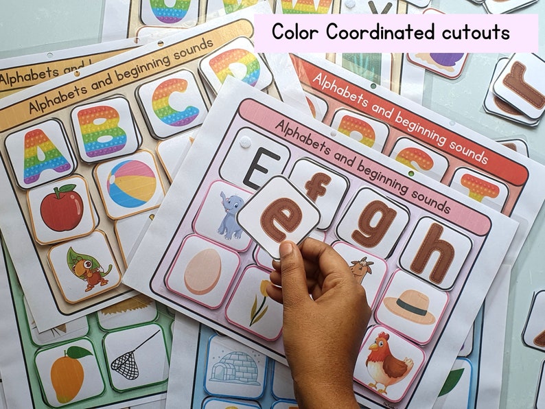 Toddler Busy Book, Alphabet Busy Book, Beginning Sounds Busy Binder ...
