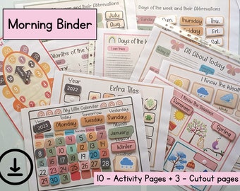 Kids Circle Time Calendar - Etsy