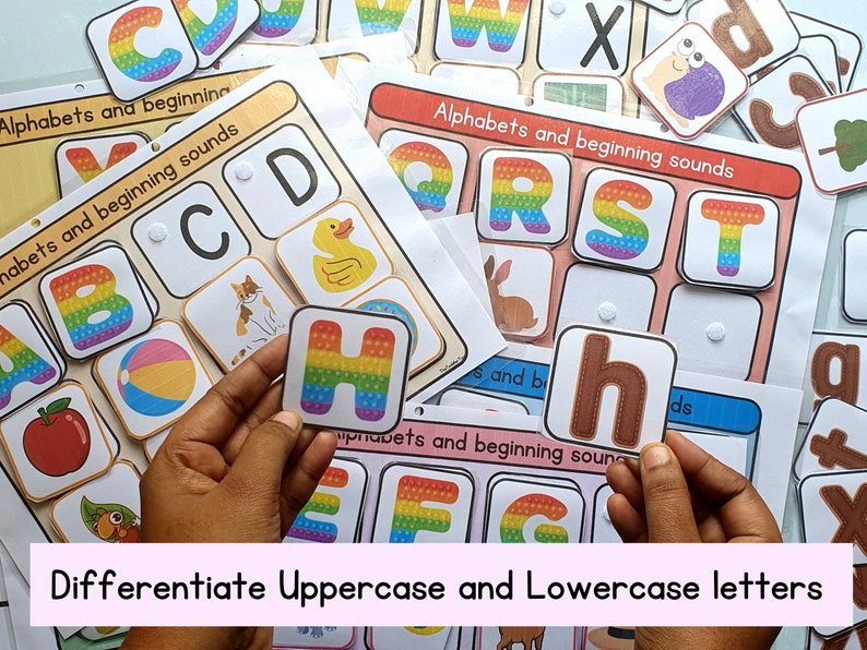 Toddler Busy Book, Alphabet Busy Book, Beginning Sounds Busy Binder ...