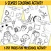 Five Senses Learning Bundle for Preschool,5 Senses Sorting Activity ...