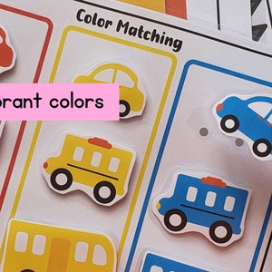 Montessori Activities for Toddlers,color Matching,learning Colors ...
