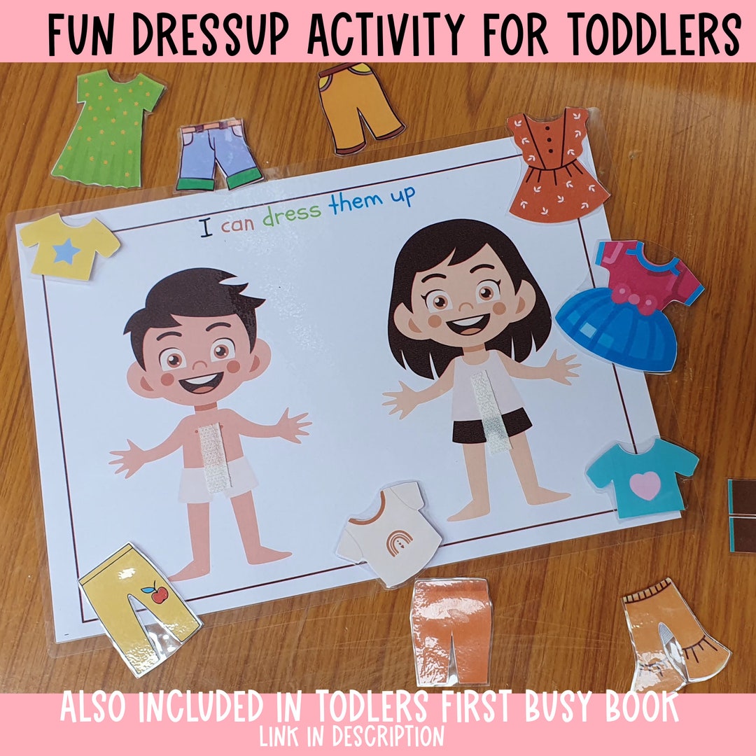 Busy Binder Activity,quiet Book,educational Book Toddler Learning ...