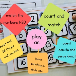 Counting Activity, Preschool Math, Learn to Count, Preschool Activities ...