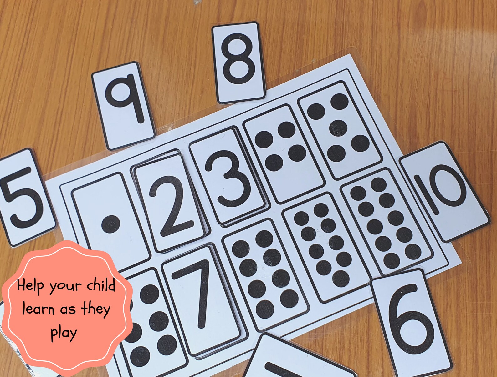 Learn Numbers Counting,1 to 10'educational Preschool Printable, Kids ...