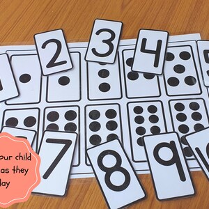 Learn Numbers Counting,1 to 10'educational Preschool Printable, Kids ...