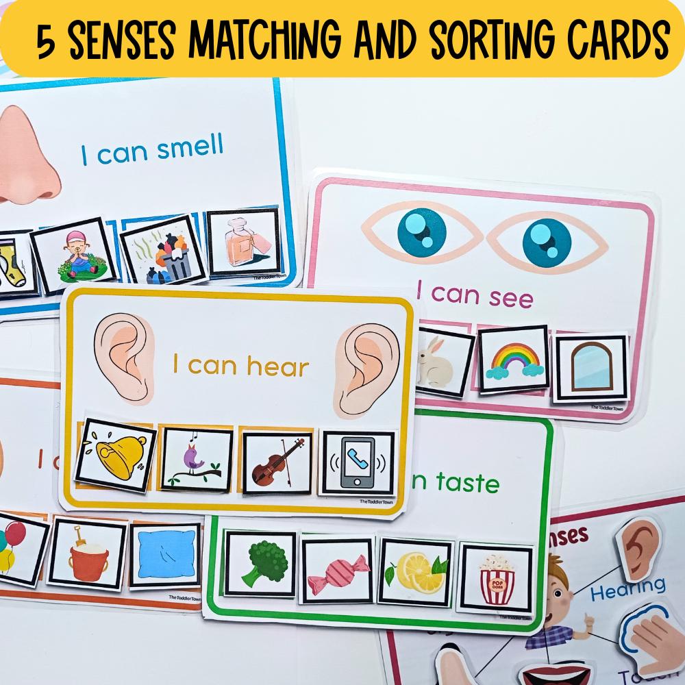 All About 5 Senses Preschool Printable, Preschool Curriculum,preschool ...