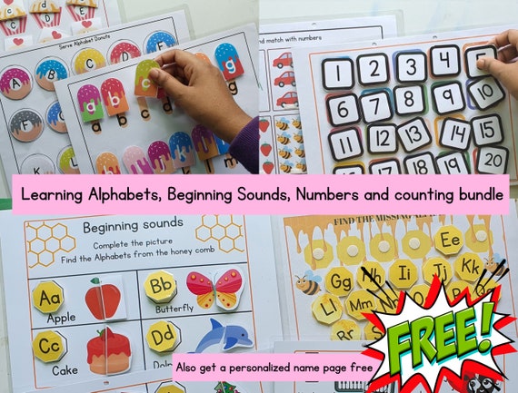 Toddler Busy Booklearning Binderhomeschoolingpreschool - Etsy