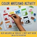 Busy Binder Activity, Shape Matching Printable, Preschool Curriculum ...