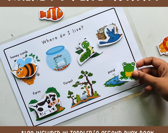 Season Wear Busy Book Printable Pdf Page, Toddler, Prechool, Homeschool ...