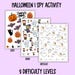 Halloween Matching Cards, Preschool Halloween Activity, Fall Activity ...