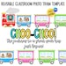 Classroom Photo Train Bulletin Board Decor: Back to School Canva ...
