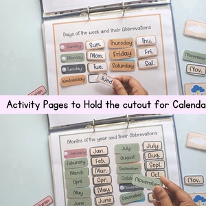 Busy Book My Morning Bundle, Circle Time Printable Preschool Curriculum ...