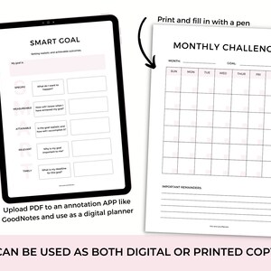 2023 New Year Planner Printable | New Year Goals | Digital New Year ...