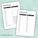 Green Planners & Trackers Bundle Printable, Download, Daily Planner ...