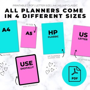 Whole Shop Bundle All the Planners and Inserts in My Google Drive ...