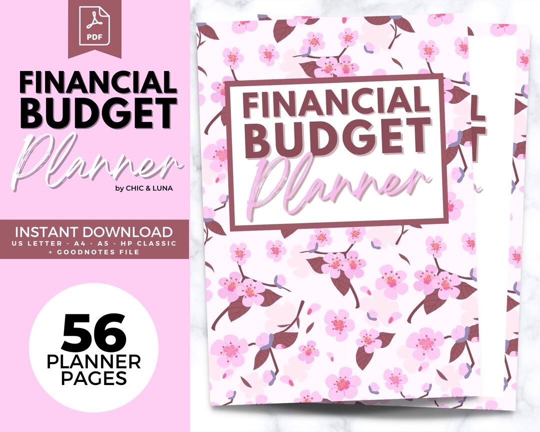 Budget Planner Printable | Finance Planner | Finance Tracker | Debt ...