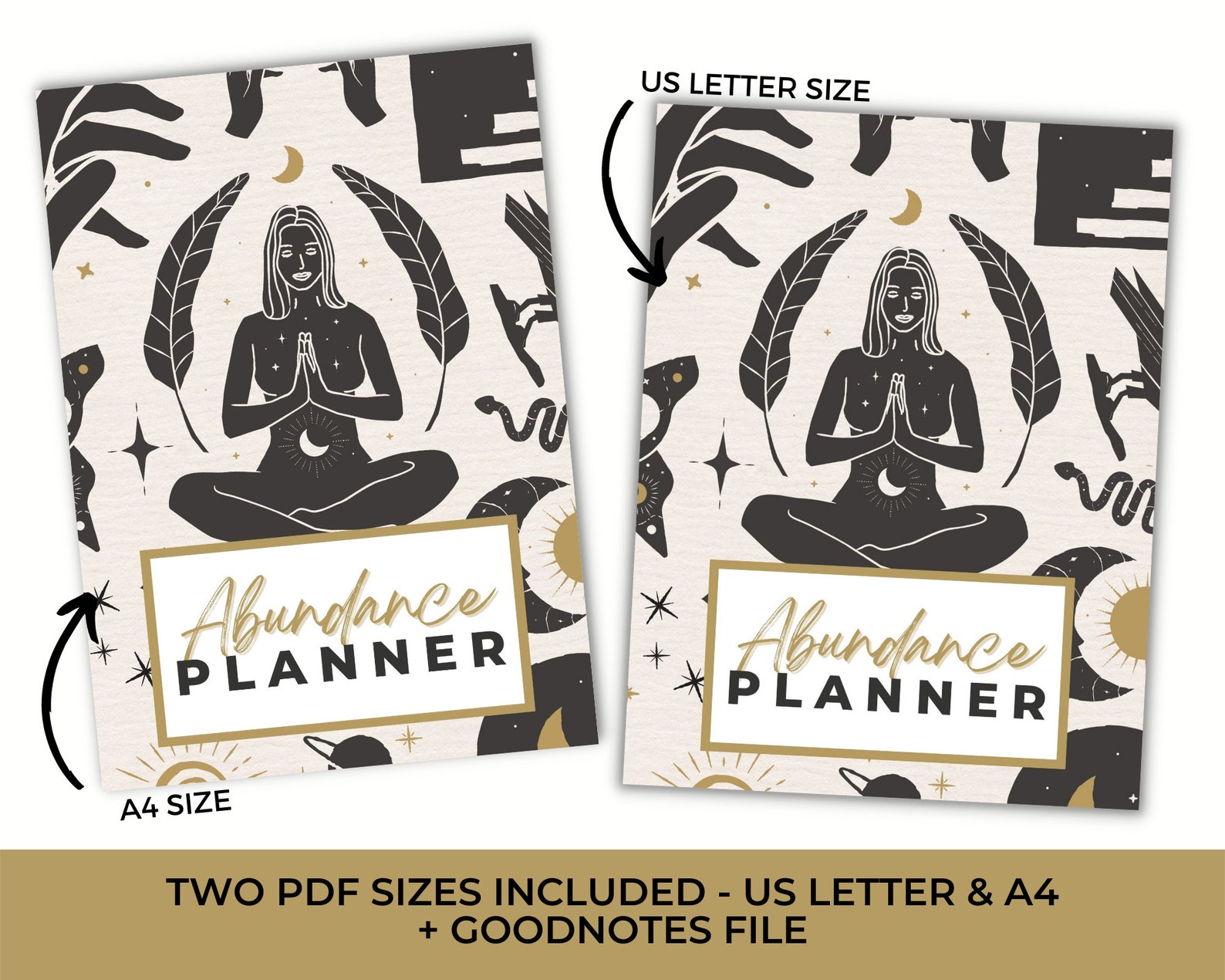 Printable Abundance Planner: Money Mindset Journal (digital Planner) - Etsy