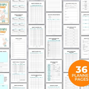 New Baby Planner: Printable Newborn Planning Kit (digital Download) - Etsy