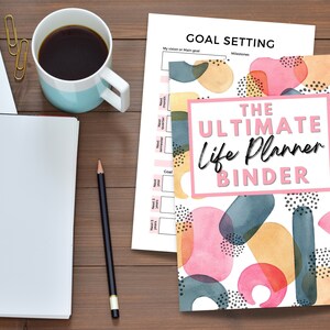 Ultimate Life Planner Binder | Planner Bundle | All in One Life Planner ...