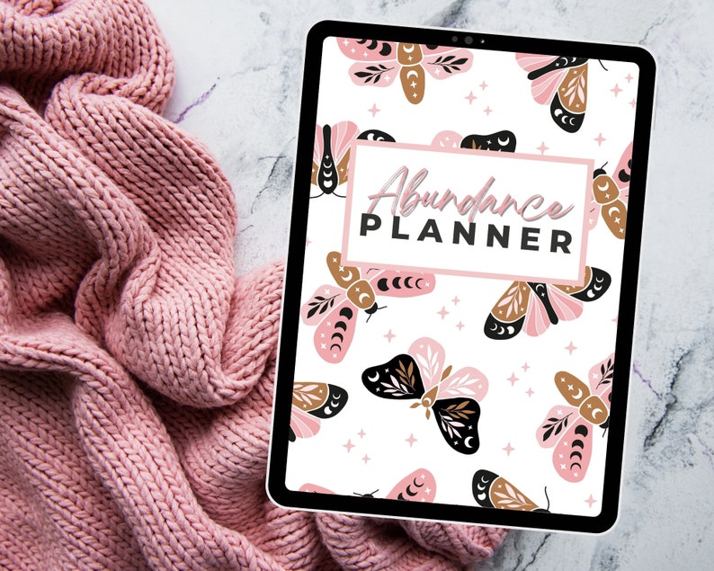 Abundance Planner Printable Money Mindset Journal - Etsy