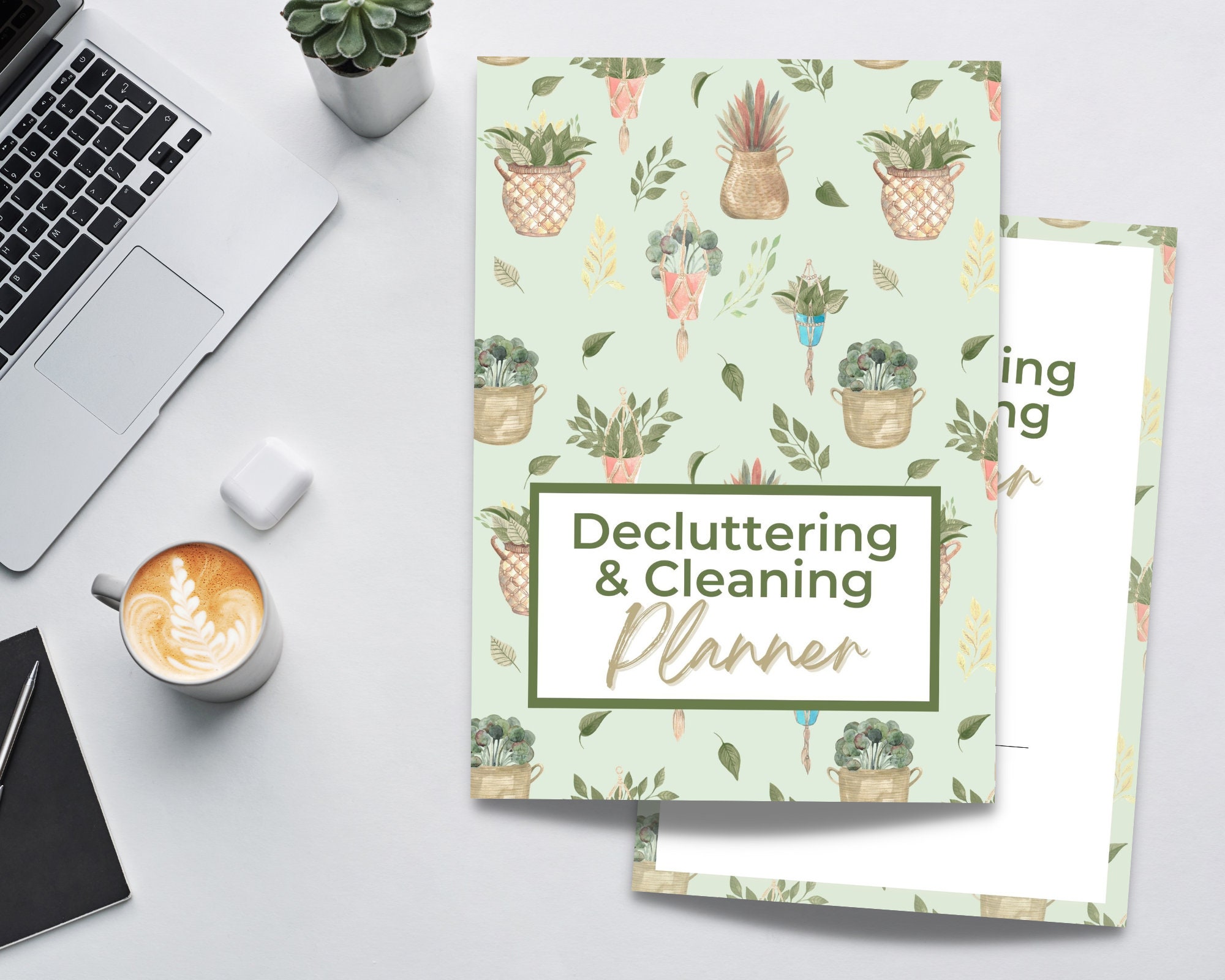 Decluttering Planner Printable Cleaning Journal - Etsy