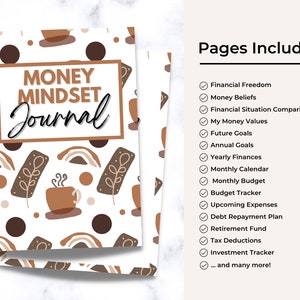 Money Mindset Journal | Printable Money Mindset Planner | Debt ...