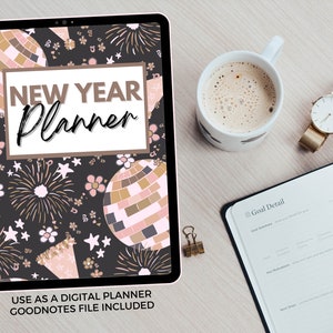 2023 New Year Planner Printable | New Year Goals | Digital New Year ...