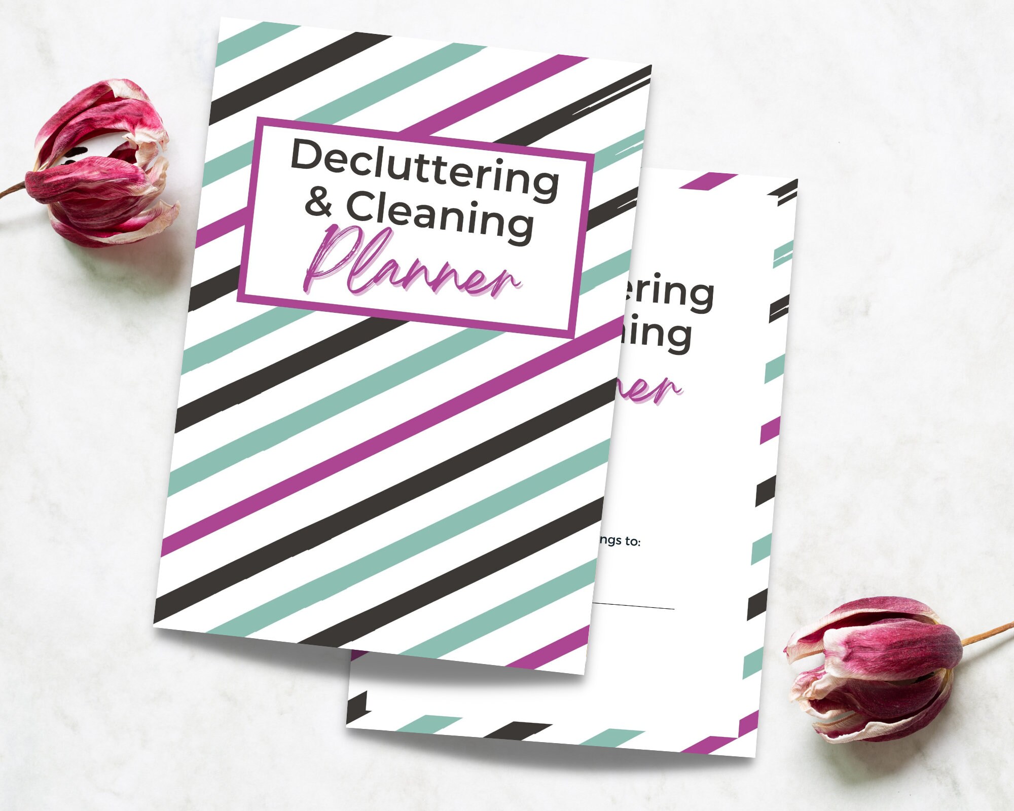 Decluttering Planner Printable Cleaning Journal - Etsy