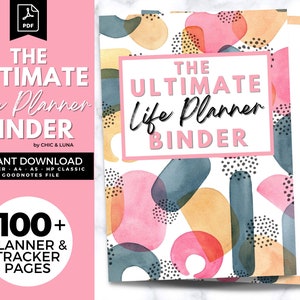 Ultimate Life Planner Binder: 110 Printable Pages (PDF) - Etsy
