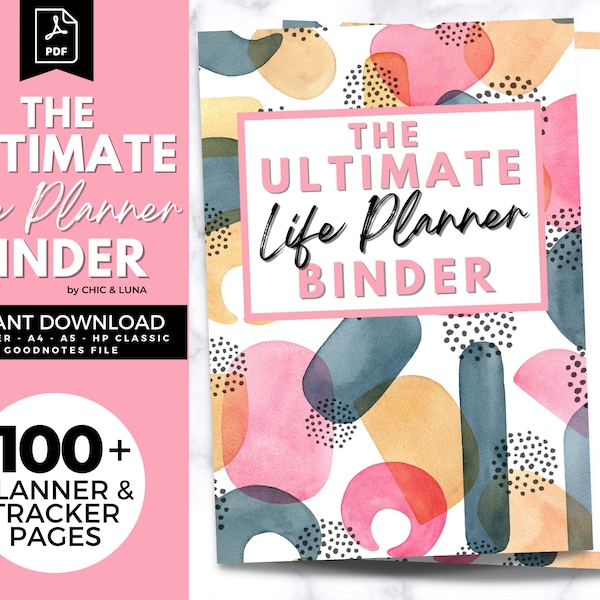 Printable Planner - Etsy