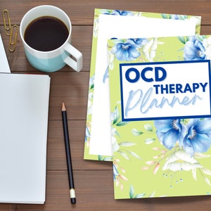 OCD Therapy Planner | OCD Worksheet | OCD Triggers | Printable ...