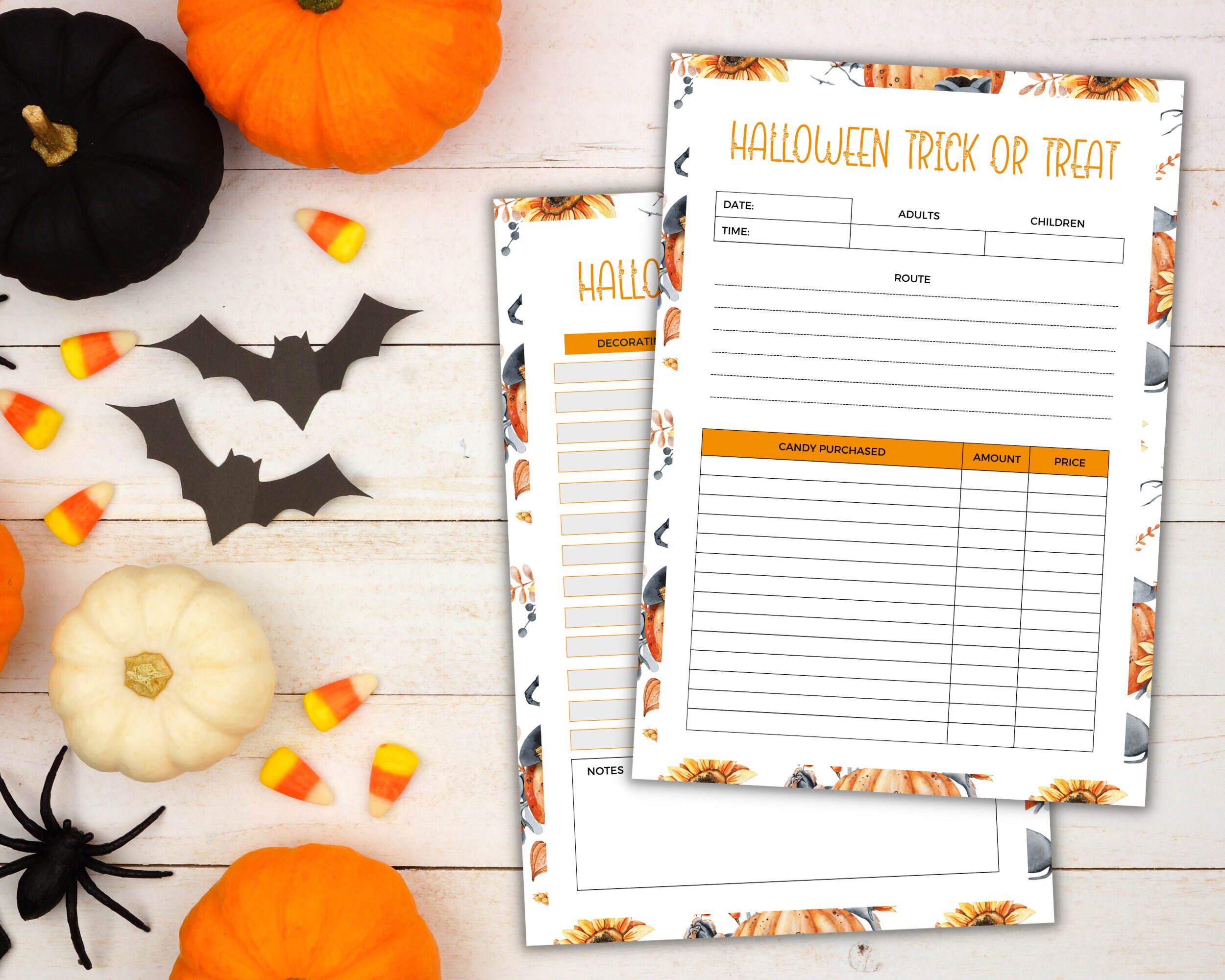 Halloween Planner Printable Goodnotes Halloween Planner - Etsy