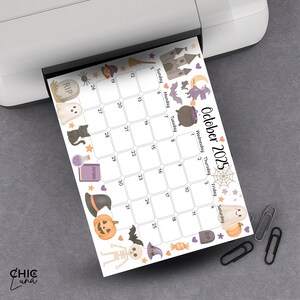 2025 Printable Calendar Bundle – Cute Monthly Theme Planners, PNG ...