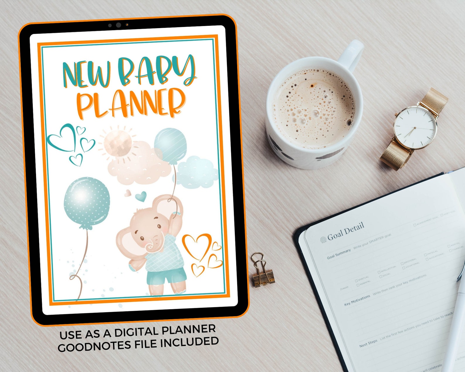 New Baby Planner: Printable Newborn Planning Kit (digital Download) - Etsy