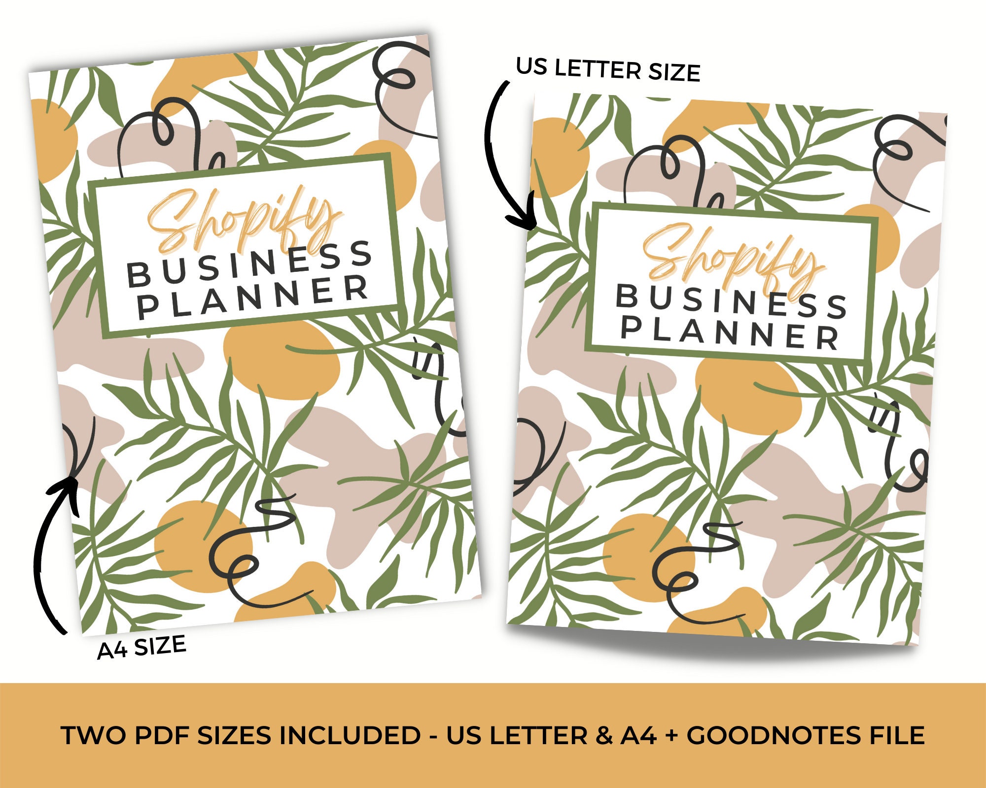 Shopify Store Planner Printable Digital Shopify Planner - Etsy