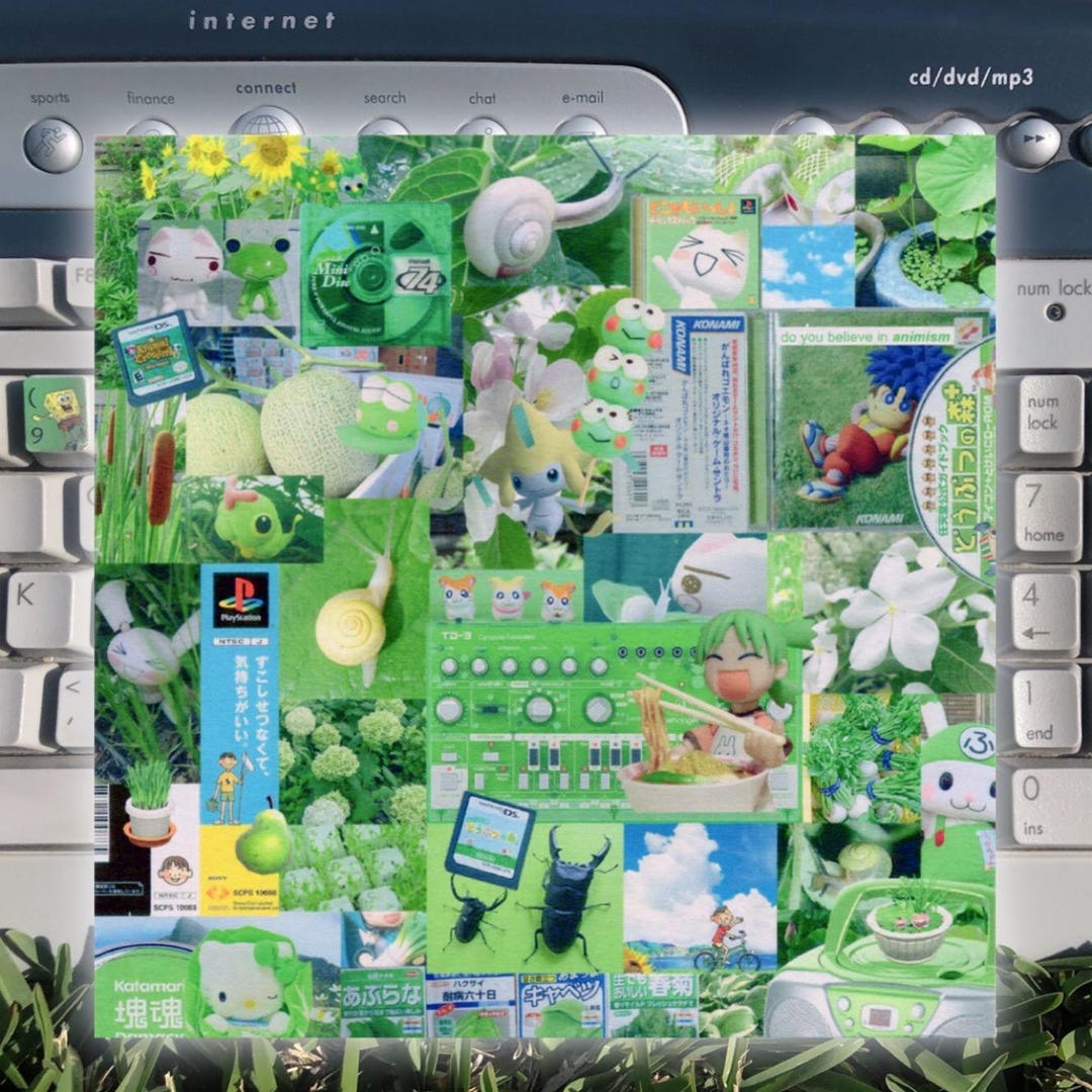 WEBCORE PRINT Animecore Y2k Aesthetic Weirdcore Cybercore Toycore ...